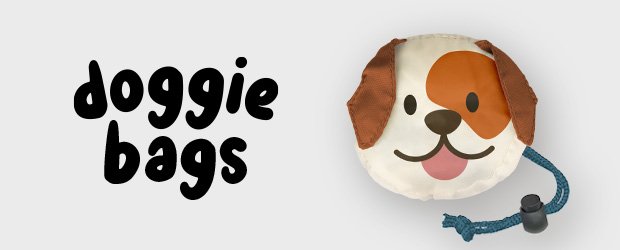 Doggie Bag : Fold-up reusable shopping bag. (Luckies)