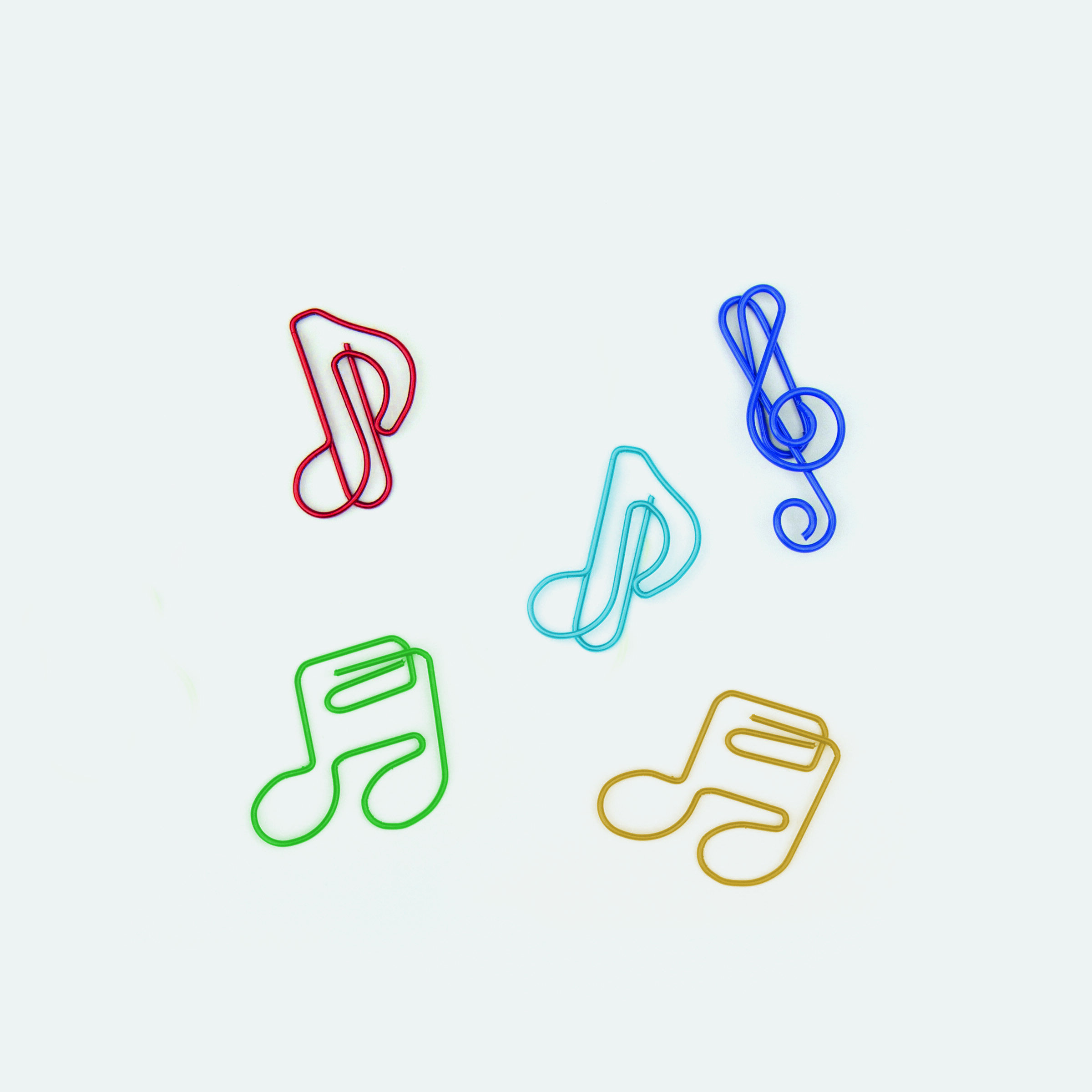 Music Paper Clips : Jazz up your paperwork with shaped clips.