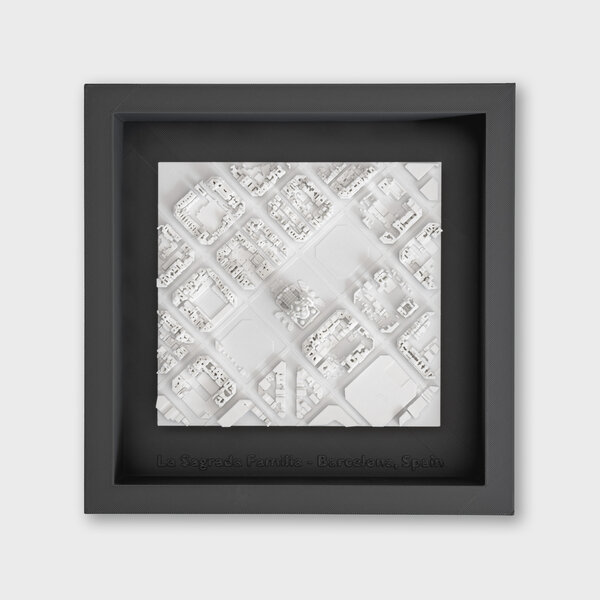 Le Sagrada Familia PanoS1 : 3D ART Barcelona Spain.