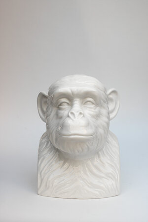 Chimp Tidy : Ceramic monkey home organiser.