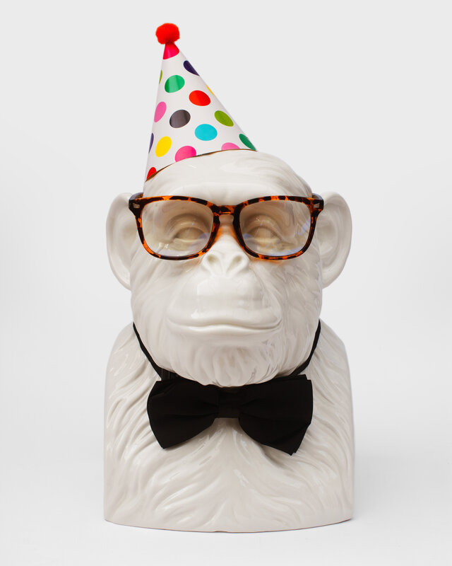 Chimp Tidy : Ceramic monkey home organiser.