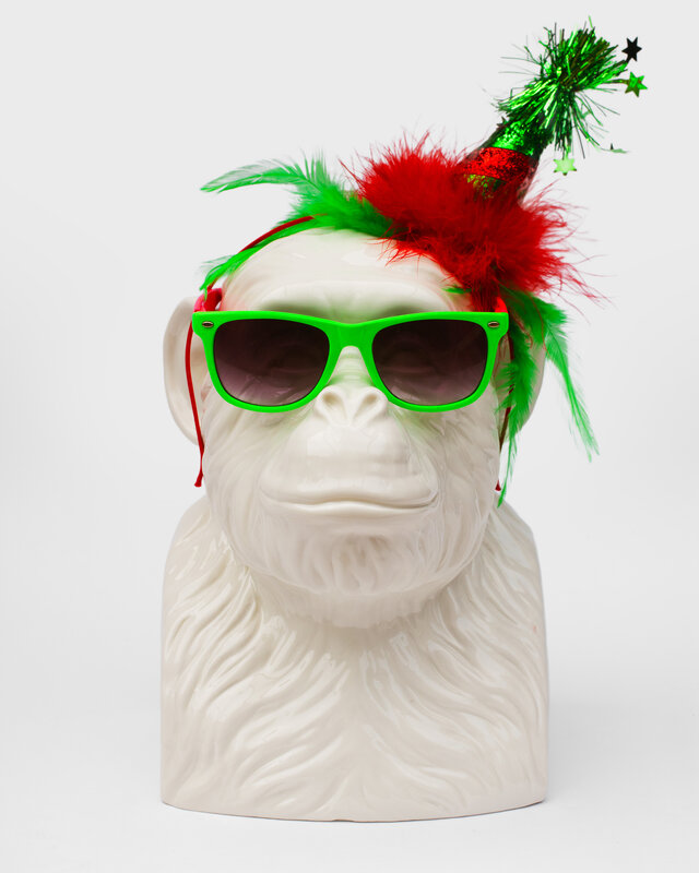 Chimp Tidy : Ceramic monkey home organiser.