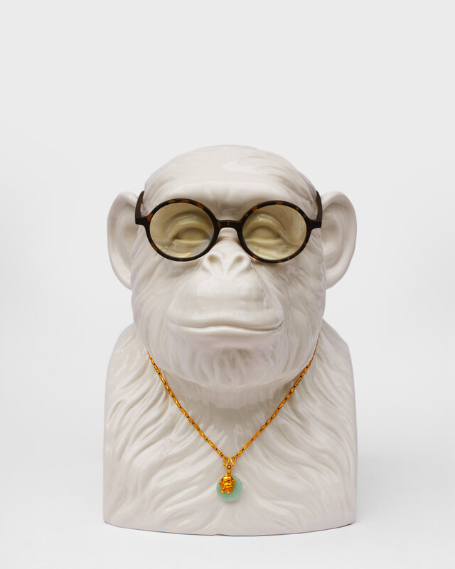 Chimp Tidy : Ceramic monkey home organiser.