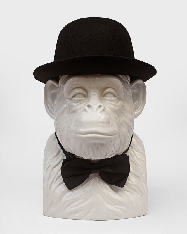 Chimp Tidy : Ceramic monkey home organiser.