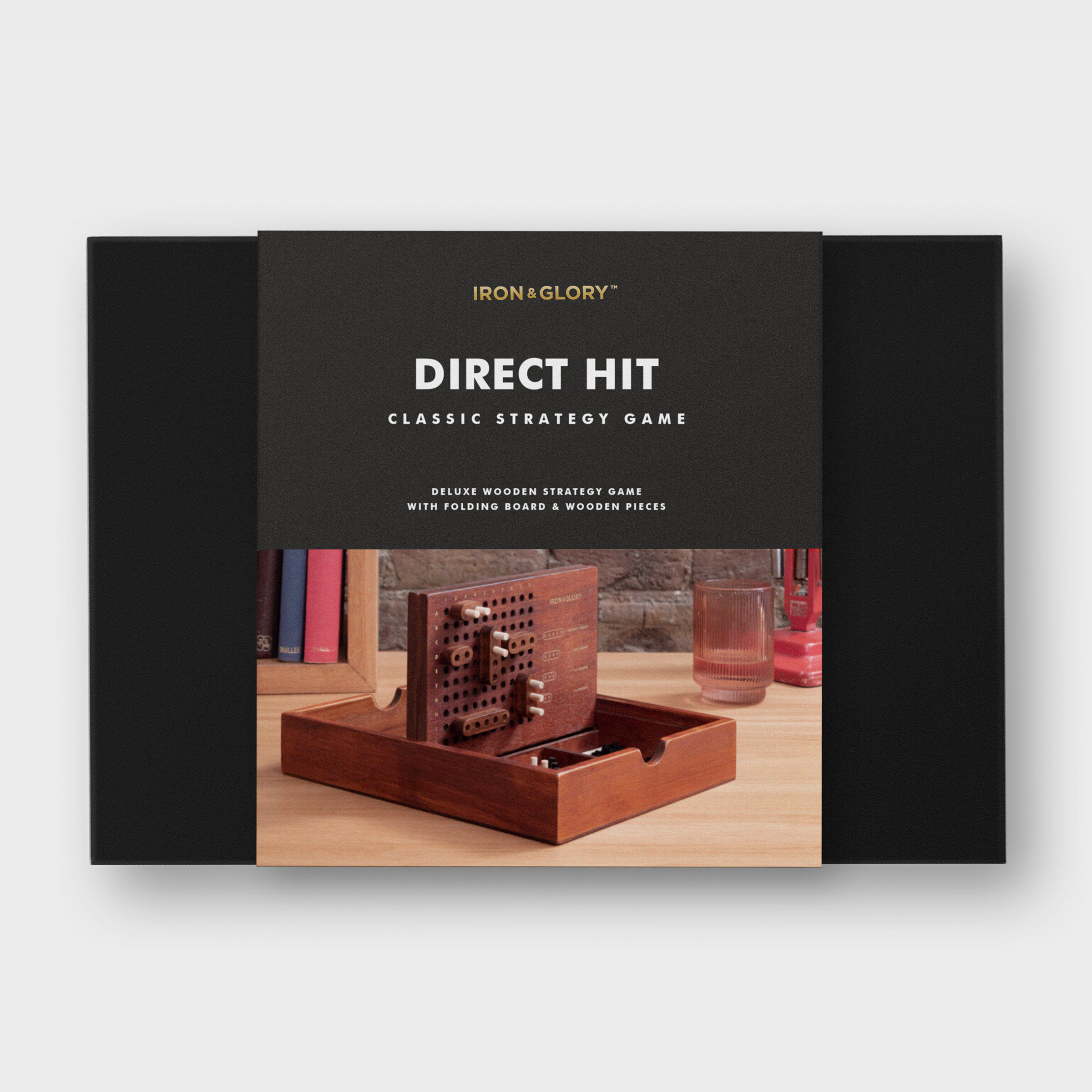 Direct Hit : Iron & Glory wooden sinking ships game.