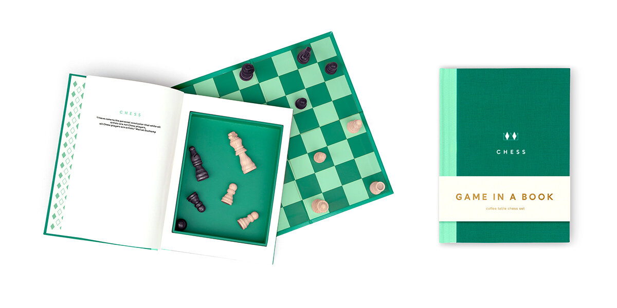 Chess in a Book : Part of The Games Library.