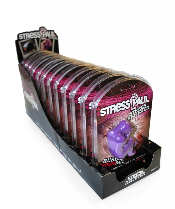 Stress-Ball Paul : Vindictive - Stress busting rubber toy.