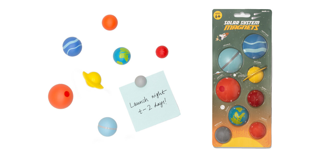 Solar System Fridge Magnets : The universe on your refridgerator.