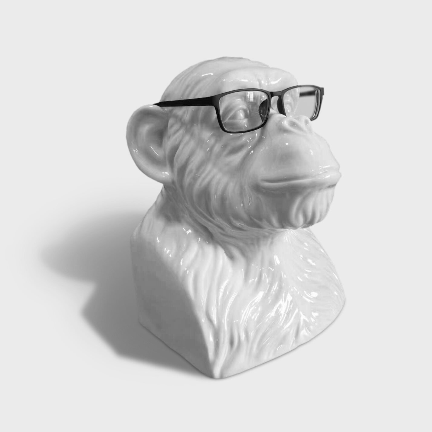 Chimp Tidy : Ceramic monkey home organiser.