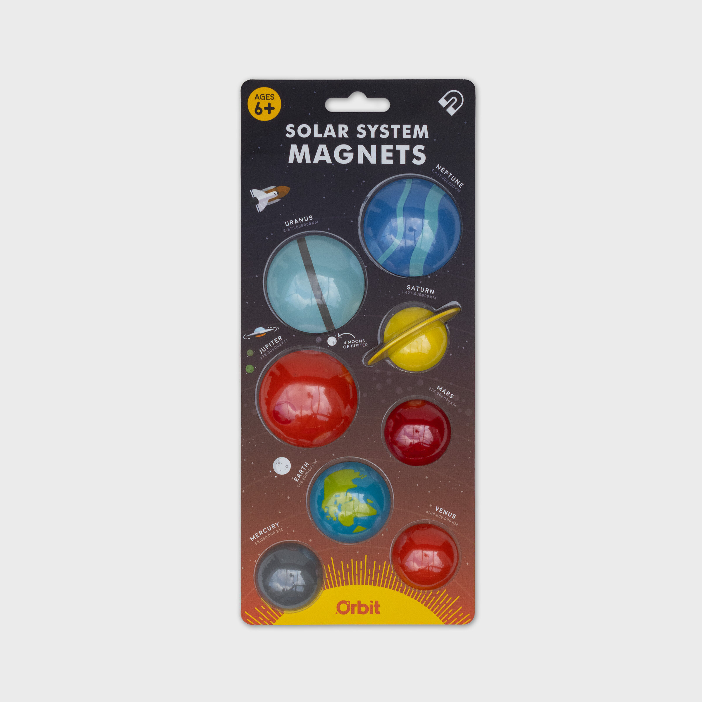 Solar System Fridge Magnets : The universe on your refridgerator.